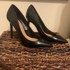 Express | Shoes | Express Black Pointed Toe Heels | Poshmark